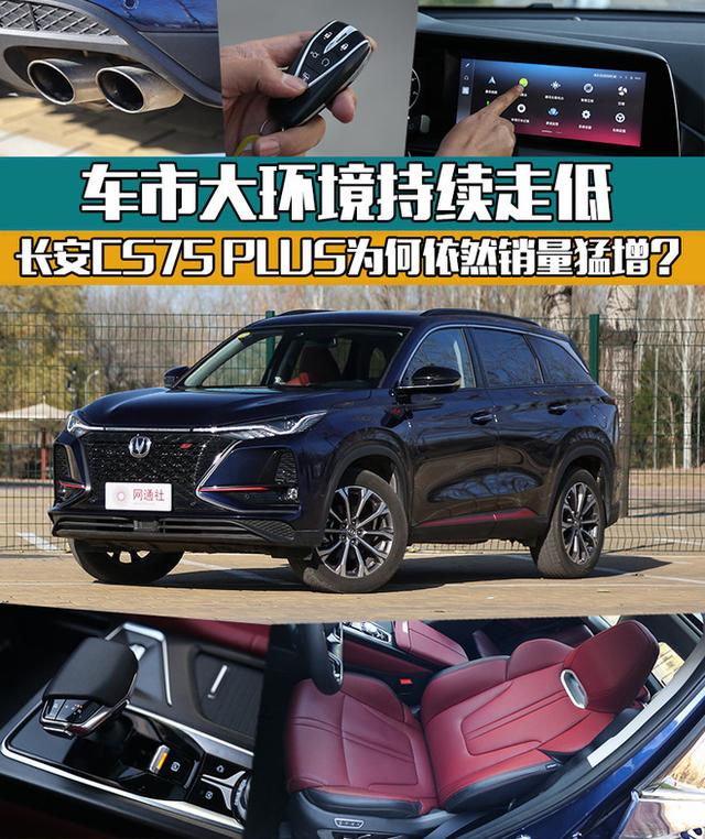 车市低迷？长安CS75 PLUS：我销量依旧猛增_百科TA说