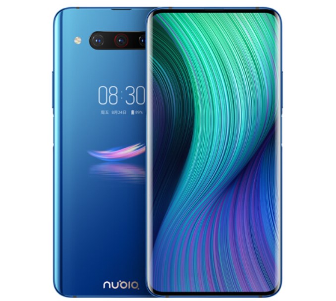 双屏手机努比亚Z20星空蓝配色今日开售：骁龙855 Plus，3399元_百科TA说