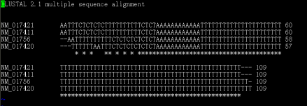 Clustal_百度百科