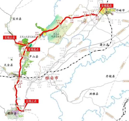 邛崃—芦山—荥经高速公路_百度百科