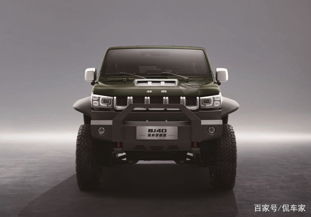 北京BJ40雨林穿越版上市，外表粗犷、内饰精致，越野爱好者心动了_百科TA说