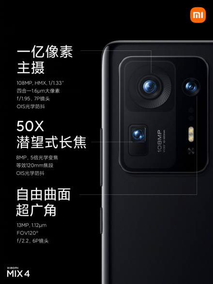Xiaomi MIX 4_百度百科