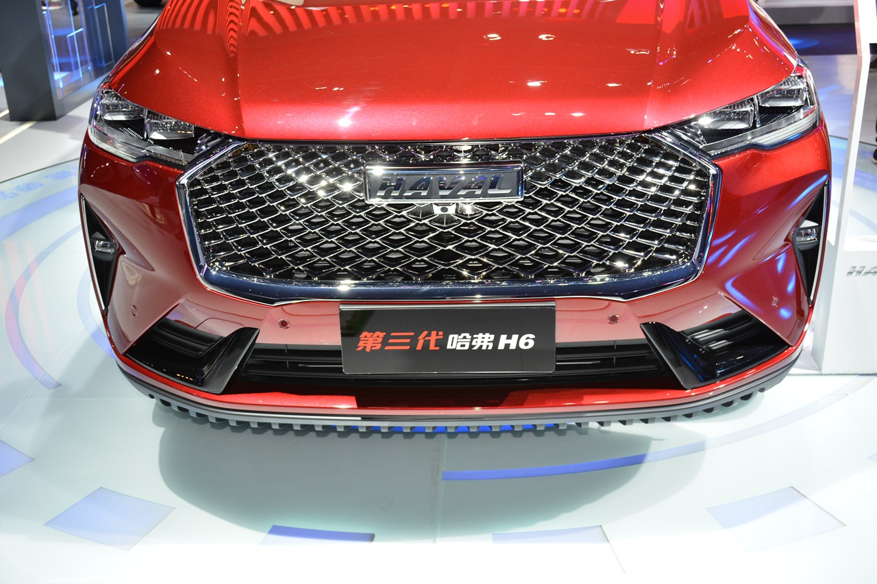 2020成都车展实拍：全新哈弗H6_百科TA说