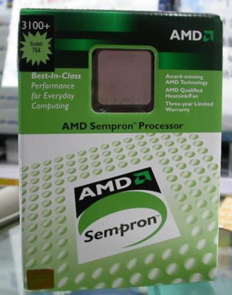 AMD sempron(tm) processor 3100+_百度百科