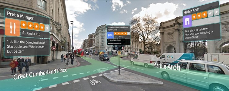 Blippar发布了一款AR导航， 并不是我们常见的那种_百科TA说