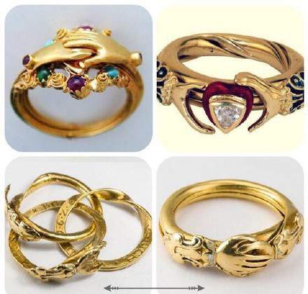几百年前的西方订婚戒指长什么样？看完我被种草了！_百科TA说