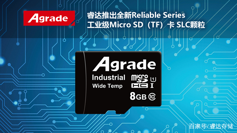 Agrade推出全新Reliable Series工业级Micro SD（TF）卡 SLC颗粒_百科TA说