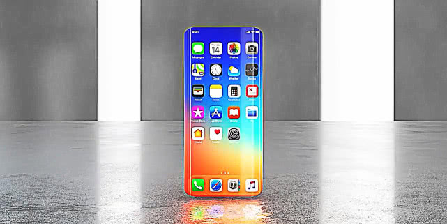 iPhone12概念图：360度环绕屏+隐藏式镜头 这样的设计太激进了_百科TA说