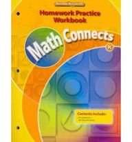 Math Connects, Kindergarten, Homework Practice Workbook_百度百科
