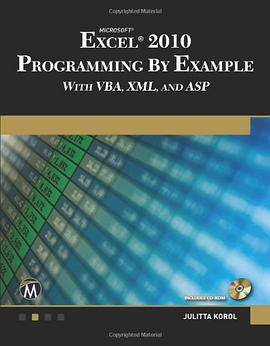 Microsoft Excel 2010 Programming by Example with VBA, XML, and ASP_百度百科