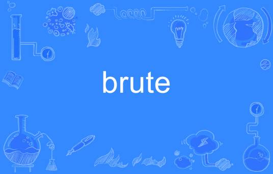brute（英文单词）_百度百科