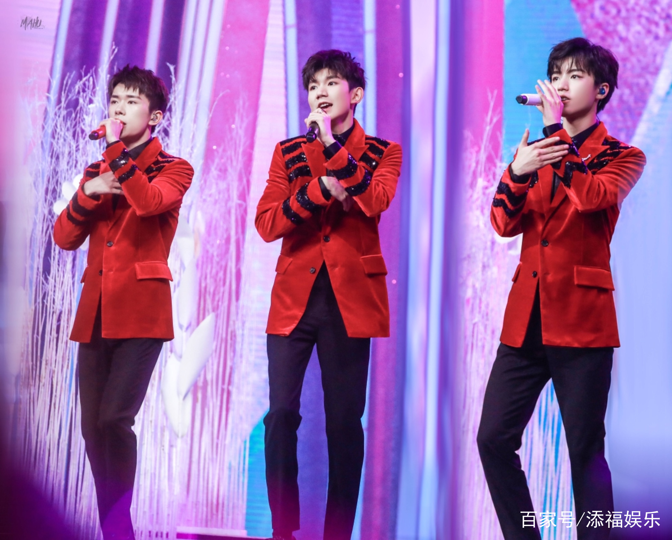 春晚发布TFBOYS最新手势舞：小凯和千玺耍酷，王源的表现有团魂_百科TA说