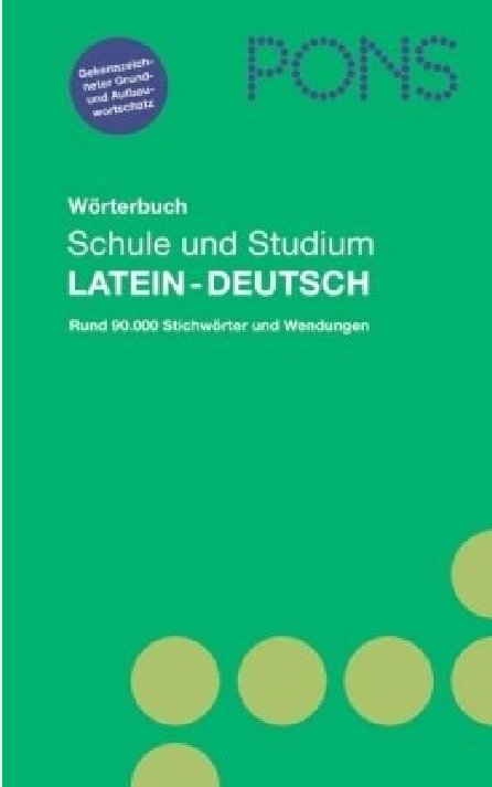 PONS Wörterbuch für Schule und Studium_百度百科