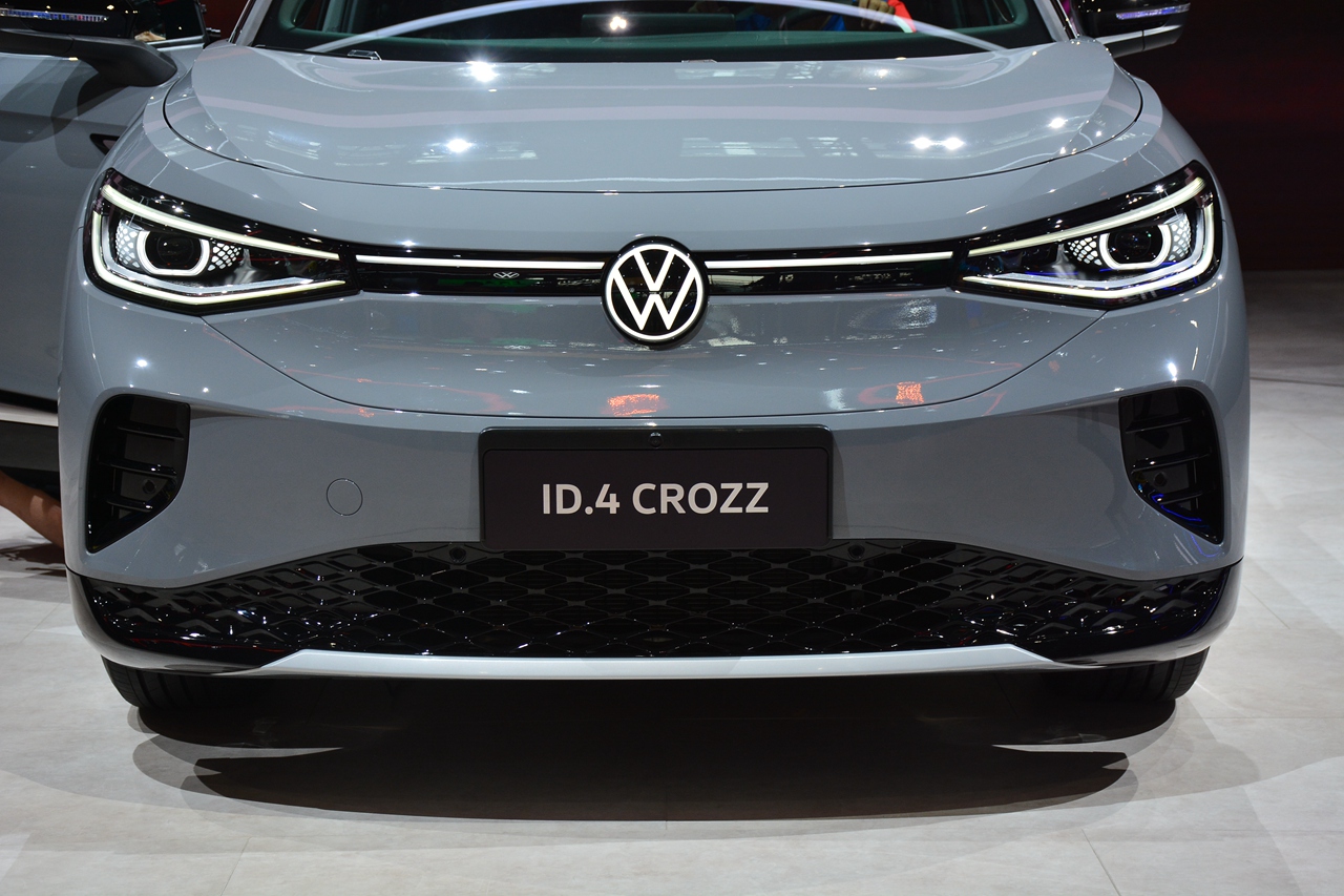 2020广州车展实拍：一汽-大众ID.4 CROZZ_百科TA说