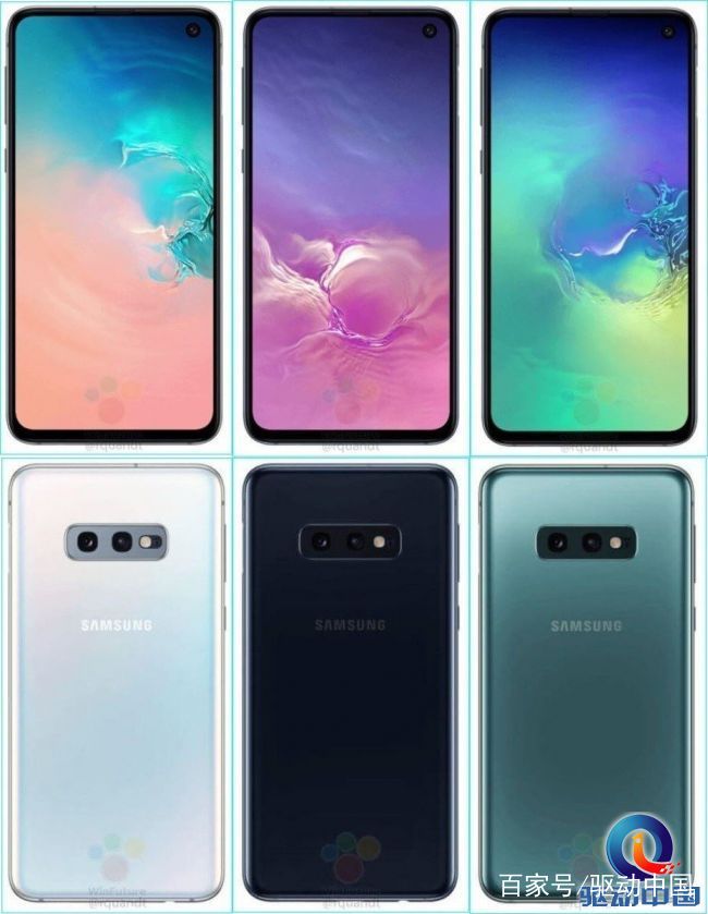 三星Galaxy S10E再次曝光 多彩外观设计 与苹果iPhone XR抗衡_百科TA说