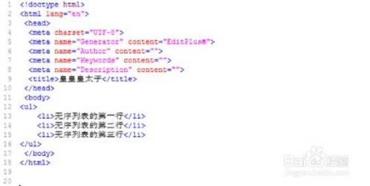 LI（HTML标签）_百度百科