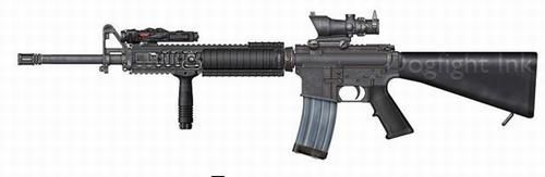 M16A2自动步枪_百度百科