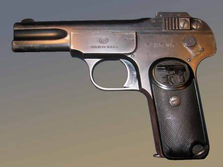 勃朗宁M1900式手枪_百度百科