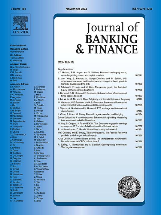 Journal of Banking & Finance_百度百科