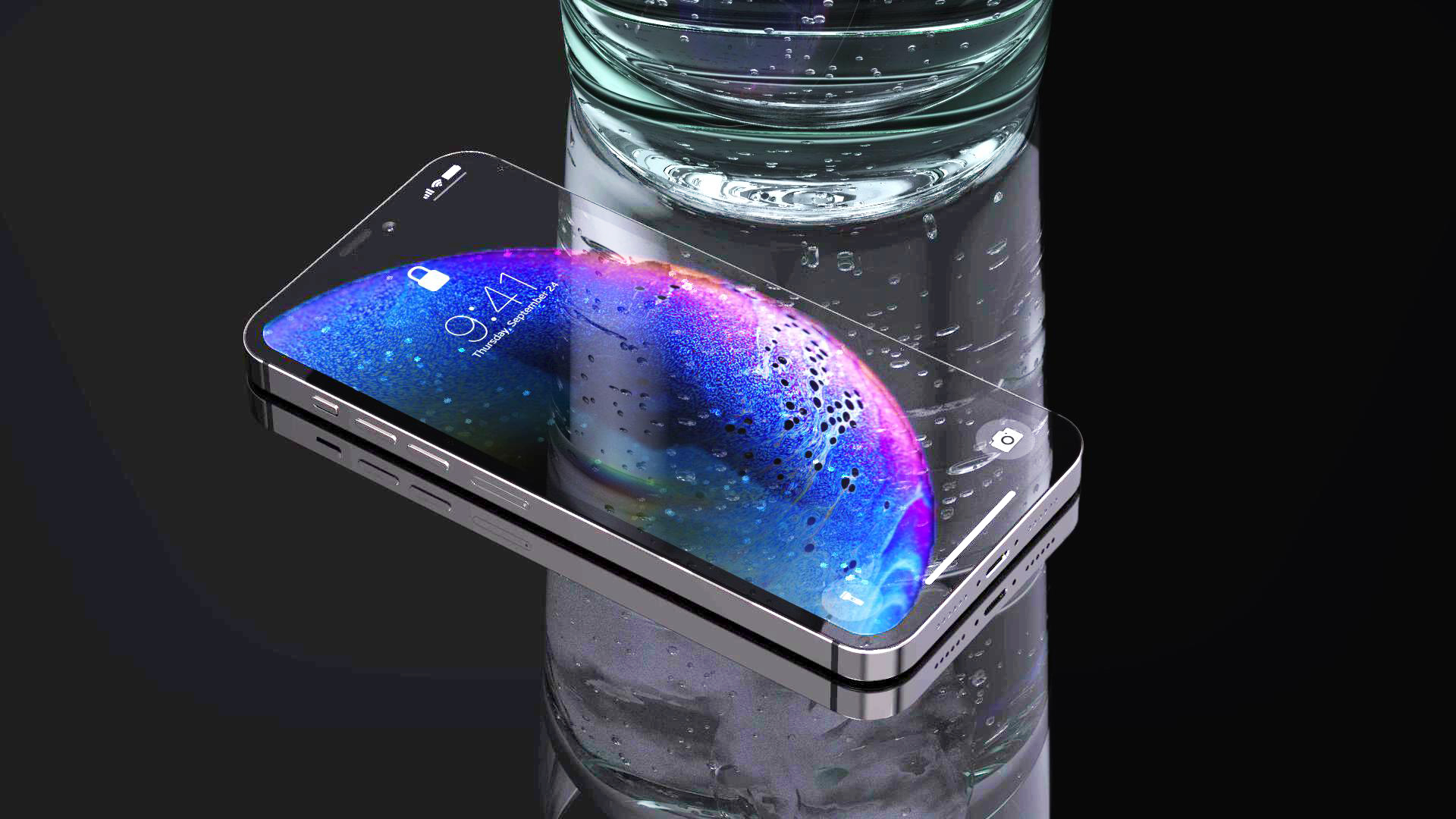 iPhone12概念图：5.4寸刘海屏+iPhone4经典边框 iPhone11再见_百科TA说