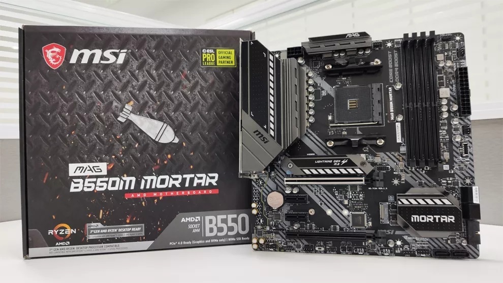 微星：B550M 迫击炮规格领先 X470，供电超 B460_百科TA说