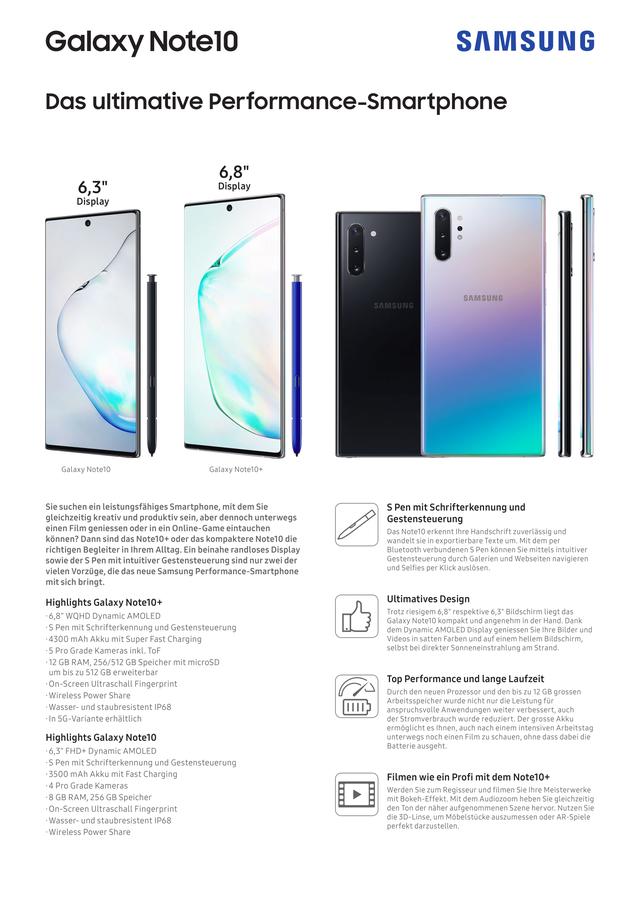 三星Note10系列正式发布：拍照挤牙膏，没涨价！_百科TA说