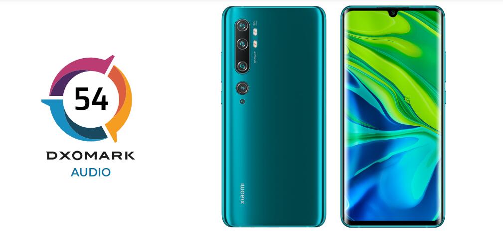 小米CC9 Pro尊享版DxOMark音频分数出炉，54仅次华为Mate 30 Pro_百科TA说