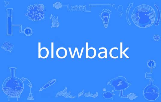 Blowback（英语单词）_百度百科
