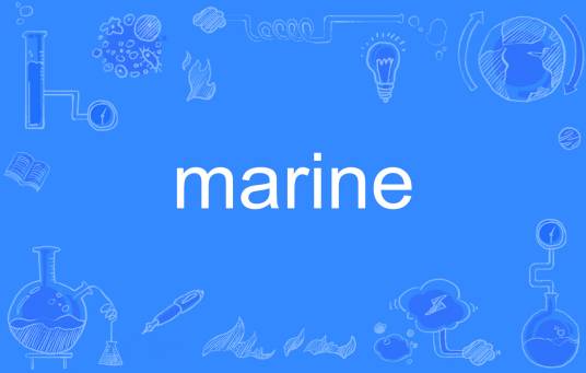 Marine（英语单词）_百度百科