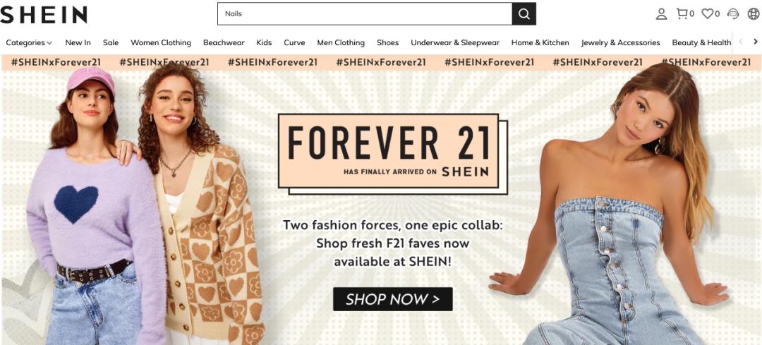 无暇顾及Forever 21破产，Shein正希望成为一家英国公司_百科TA说