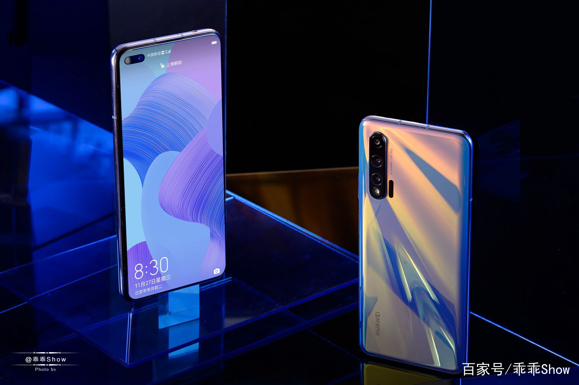 华为nova6手机图赏：105 °前置超广角双摄，双模5G自拍神器_百科TA说