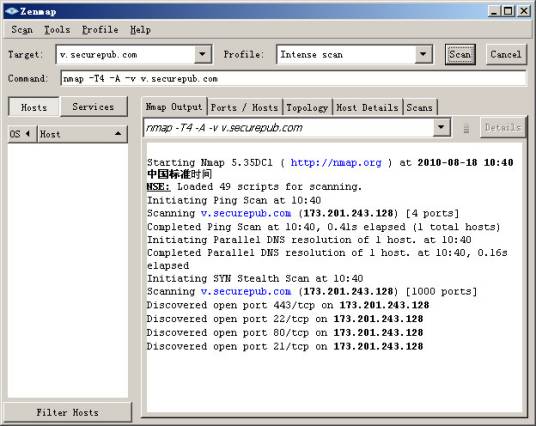 nmap_百度百科