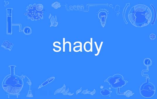 Shady（英语单词）_百度百科