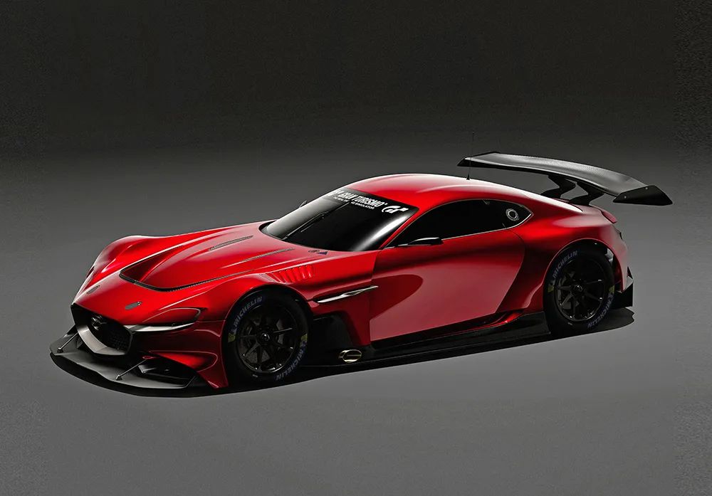 纸上谈车｜马自达 RX-Vision GT3 Concept_百科TA说