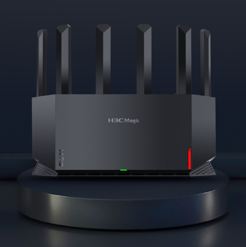 H3C Magic NX54 无线路由器发售：6 根高增益天线，484 元_百科TA说