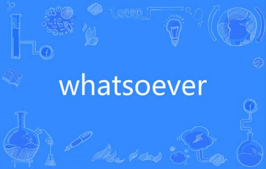 whatsoever_百度百科