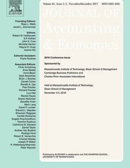 Journal of Accounting and Economics_百度百科