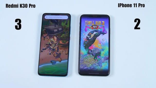 红米K30Pro与iPhone11Pro性能对决：A13处理器被吊打？_百科TA说