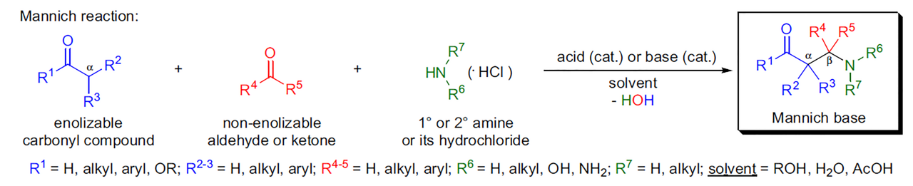 Mannich反应_百度百科
