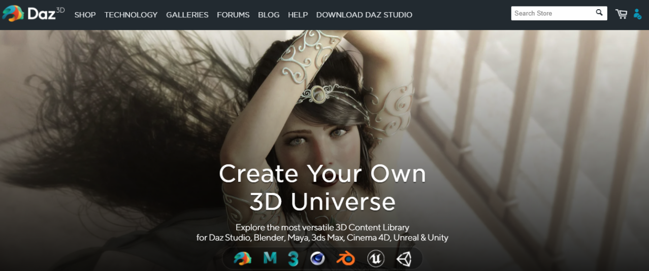 DAZ Studio_百度百科