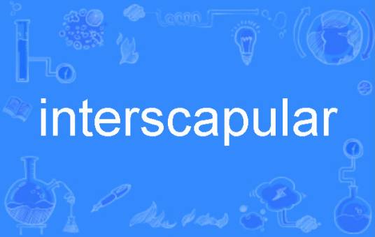 interscapular_百度百科
