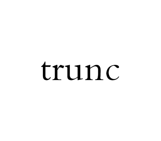 trunc_百度百科