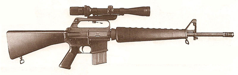 M16A1自动步枪（军事武器枪械）_百度百科