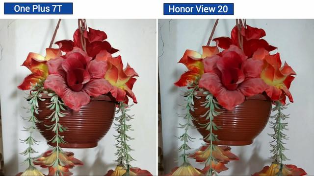 一加7T和荣耀V20拍照对比 评论区又被攻占了_百科TA说