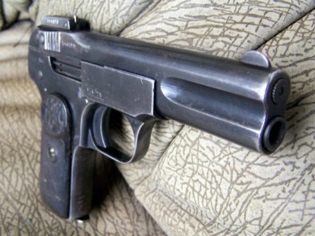 勃朗宁M1900式手枪_百度百科