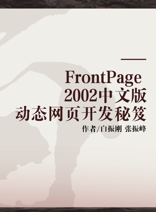 FrontPage 2002中文版动态网页开发秘笈_百度百科