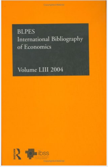 International Bibliography of the Social Sciences 2004_百度百科