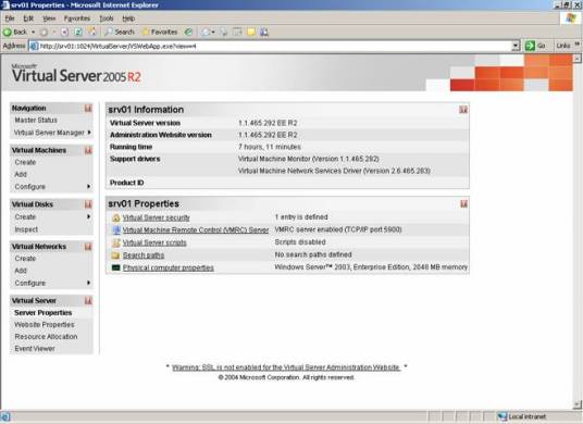 Microsoft Virtual Server 2005 R2 SP1_百度百科