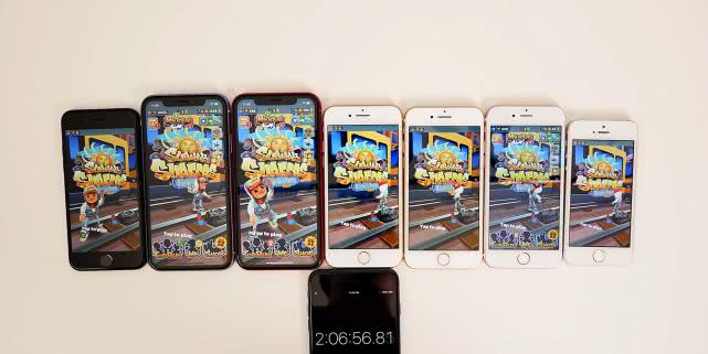 7款苹果手机电池续航测试：iPhone11排第一，新iPhoneSE表现惊艳_百科TA说
