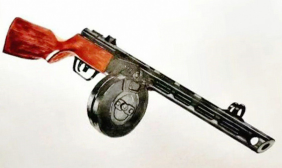PPSh41冲锋枪（苏联1941年研制装备冲锋枪）_百度百科
